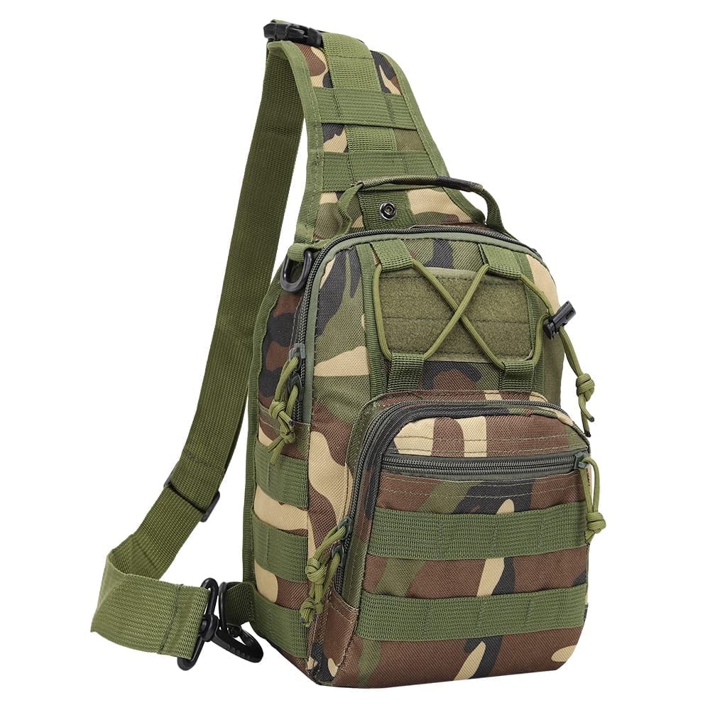 HYOOG Outdoor Backpack with Handle, Sport Bag Pack Sling Shoulder ...