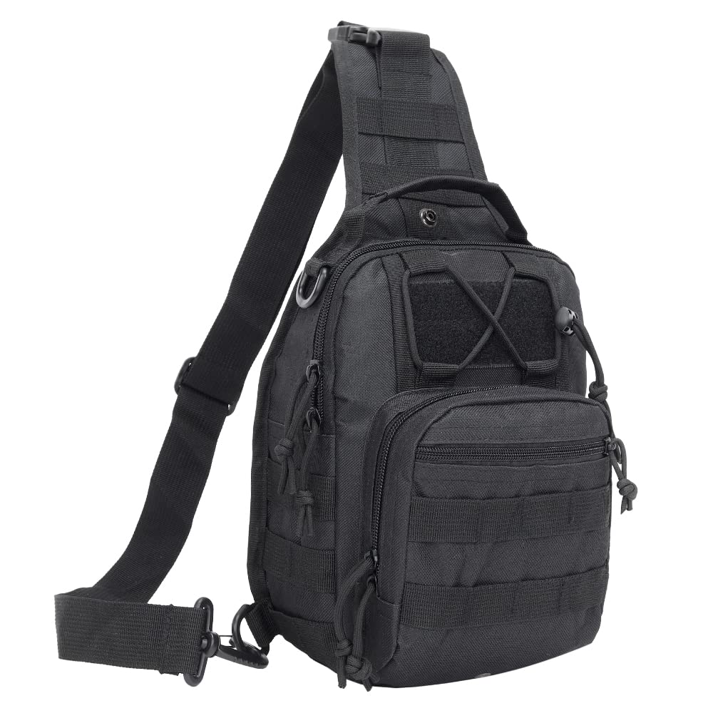 Mosiso Polyester Sling Chest Backpack for Men Women Shoulder Bags ...