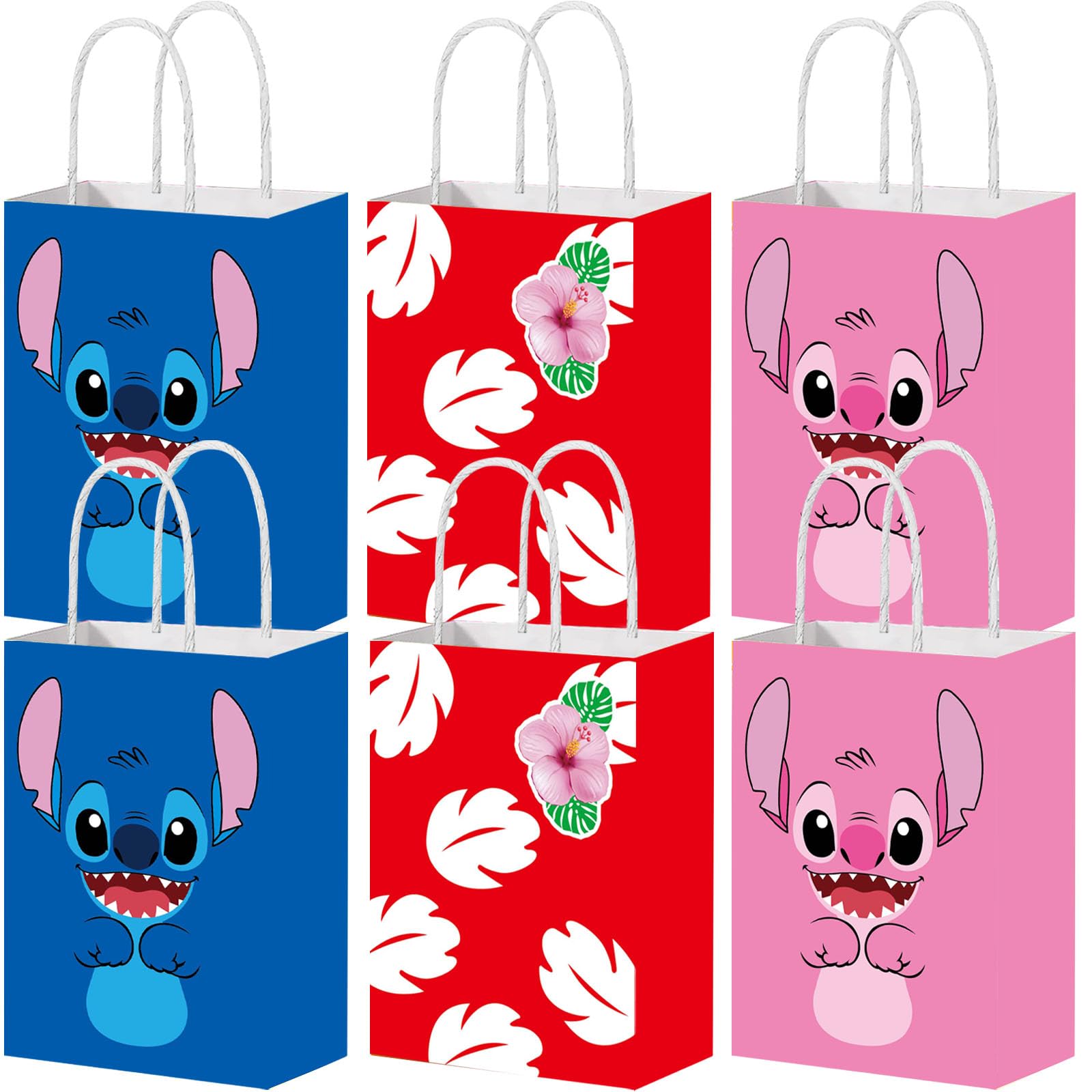 HYOUNINGF Stitch Party Supplies -16pcs Stitch Party Bags Goodies Favor ...
