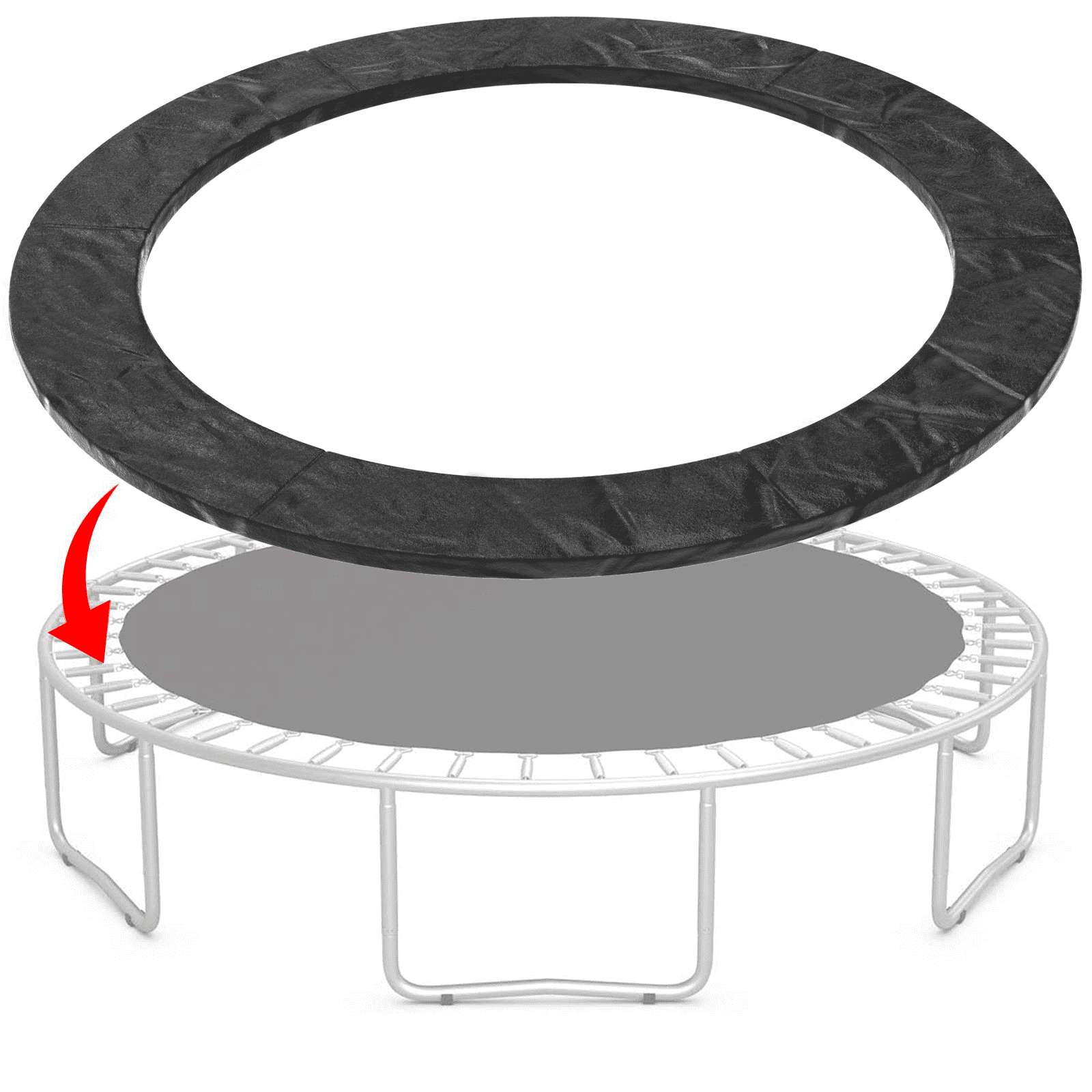 HYPATA Trampoline Replacement Pad, Trampoline Cover Pad 14FT Universal ...
