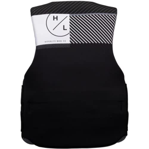HYPERLITE Men's Indy HRM NEO Black and Gray Life Vest - Walmart.com