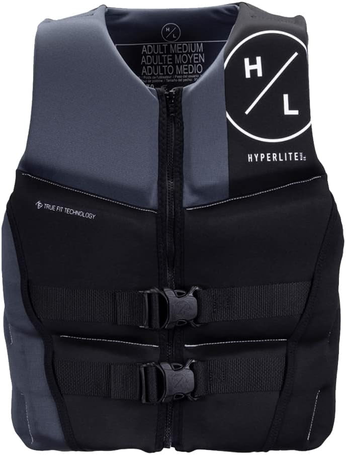HYPERLITE Mens Prime Ash/Black Life Vest - Walmart.com