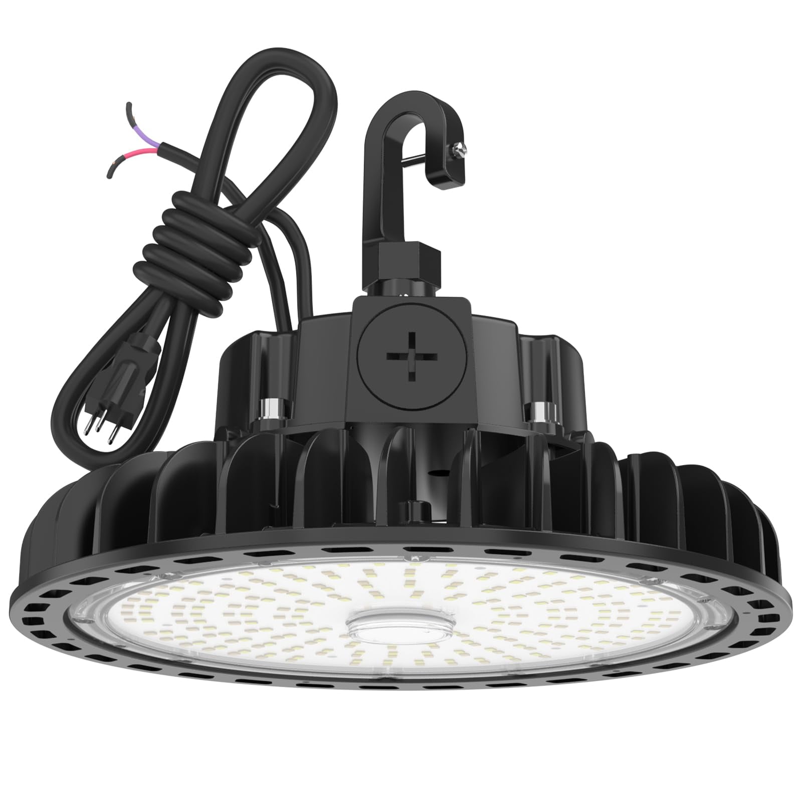 HYPERLITE UFO LED High Bay Light 100W 14,500LM (145LM/W) 1-10V Dimmable, UL Listed 4000K High ...