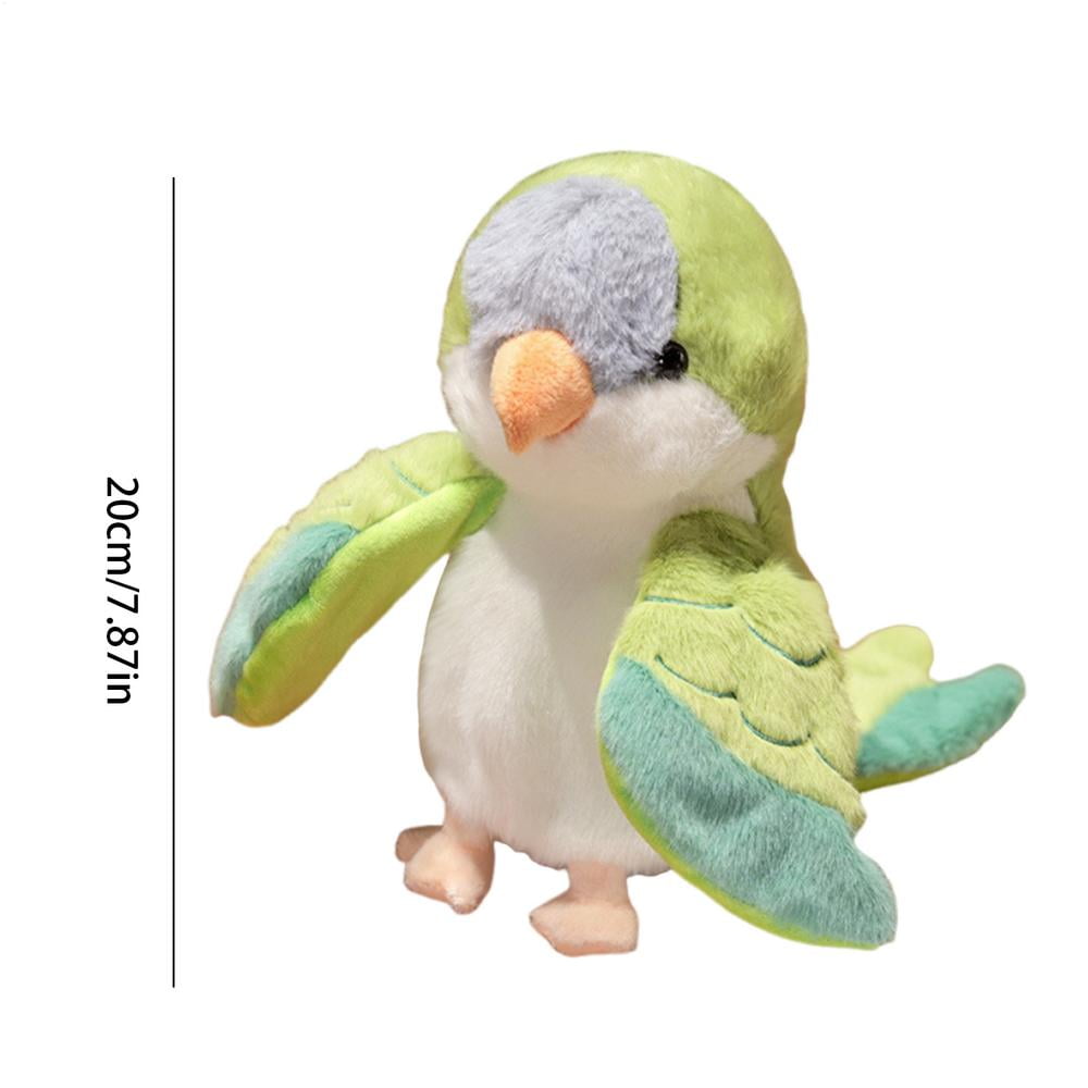 HYPERLIVING Parrot Plush Hand Puppets Realistic Parrot Stuffed Animal ...