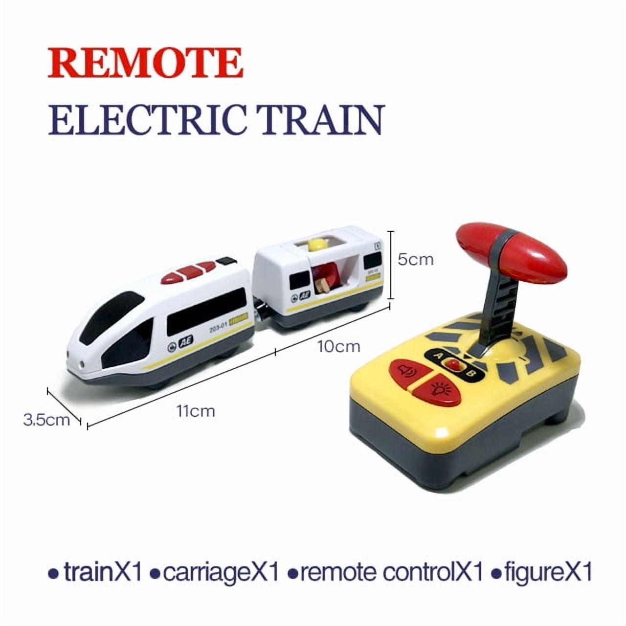 HYPERLIVING Toy Cars For Boys Remote Control Kids Electric Train Toy ...