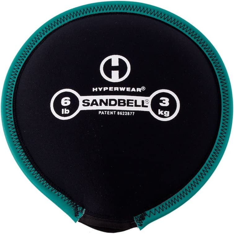 HYPERWEAR SandBell Sandbag Workout Bag Pre-Filled with Clean USA Sand ...
