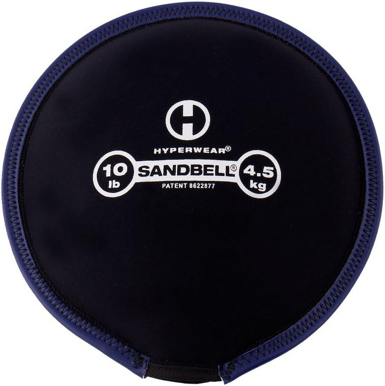 HYPERWEAR SandBell Sandbag Workout Bag Pre-Filled with Clean USA Sand ...