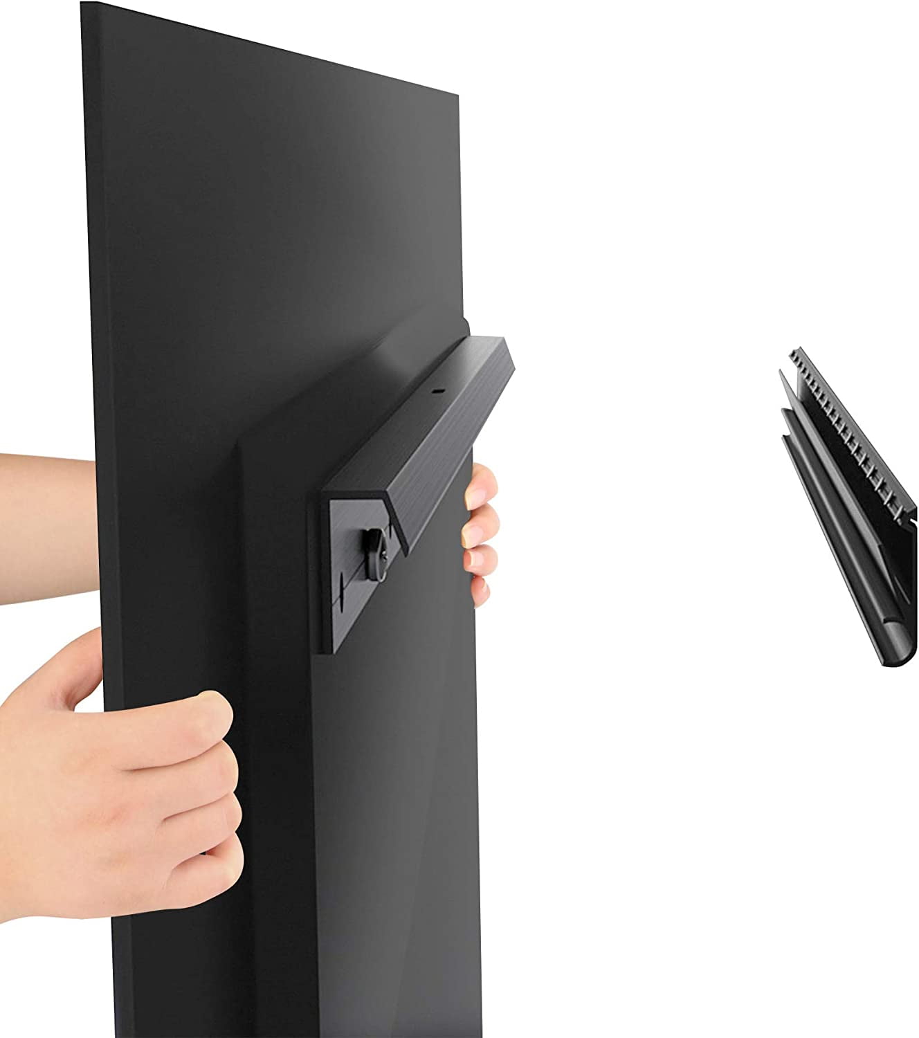 HYPIGO Fixed Wall TV Mount, 1.06 lb, No Adhesive - Walmart.com