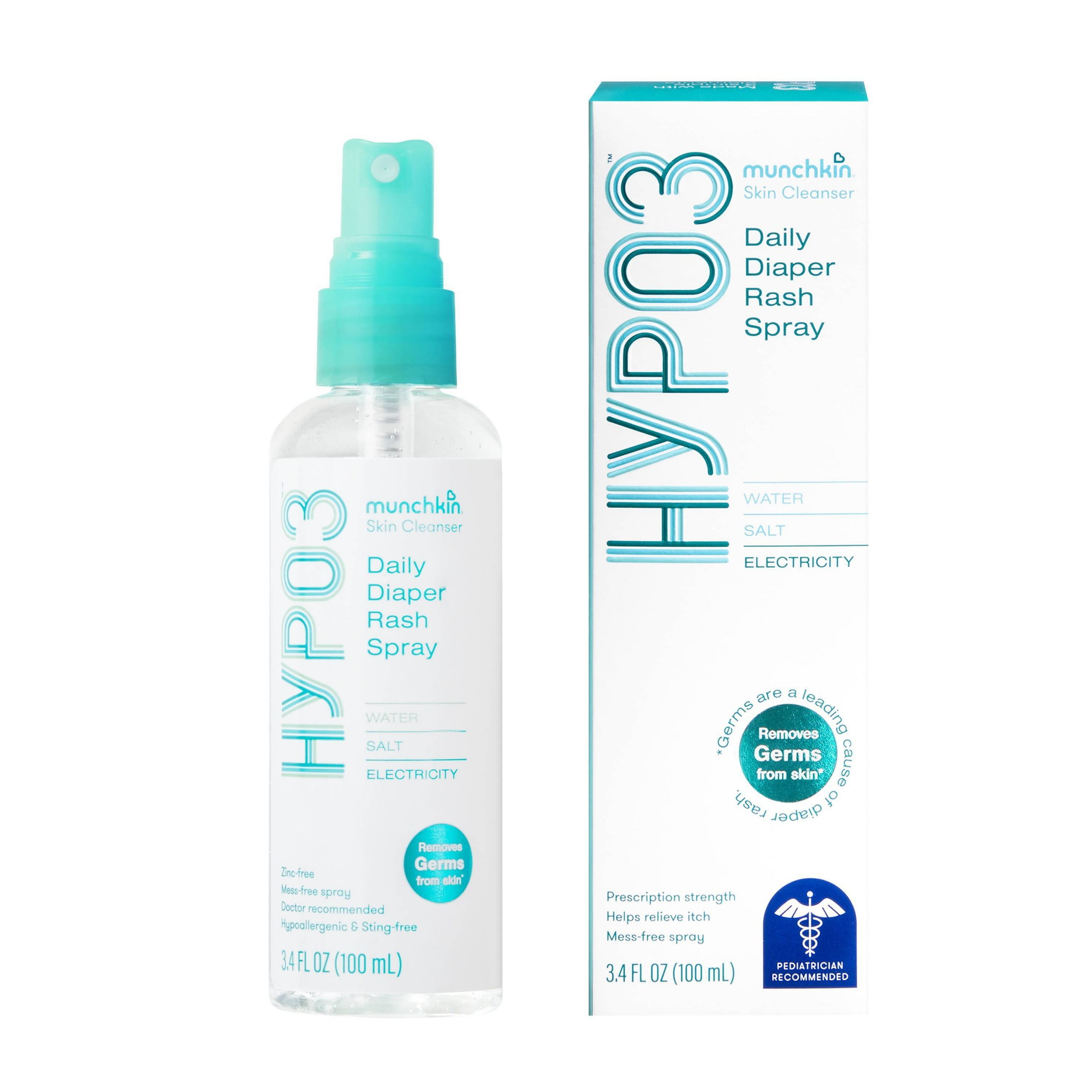 HYPO3 Daily Diaper Rash Spray - 3.4 fl oz - Walmart.com