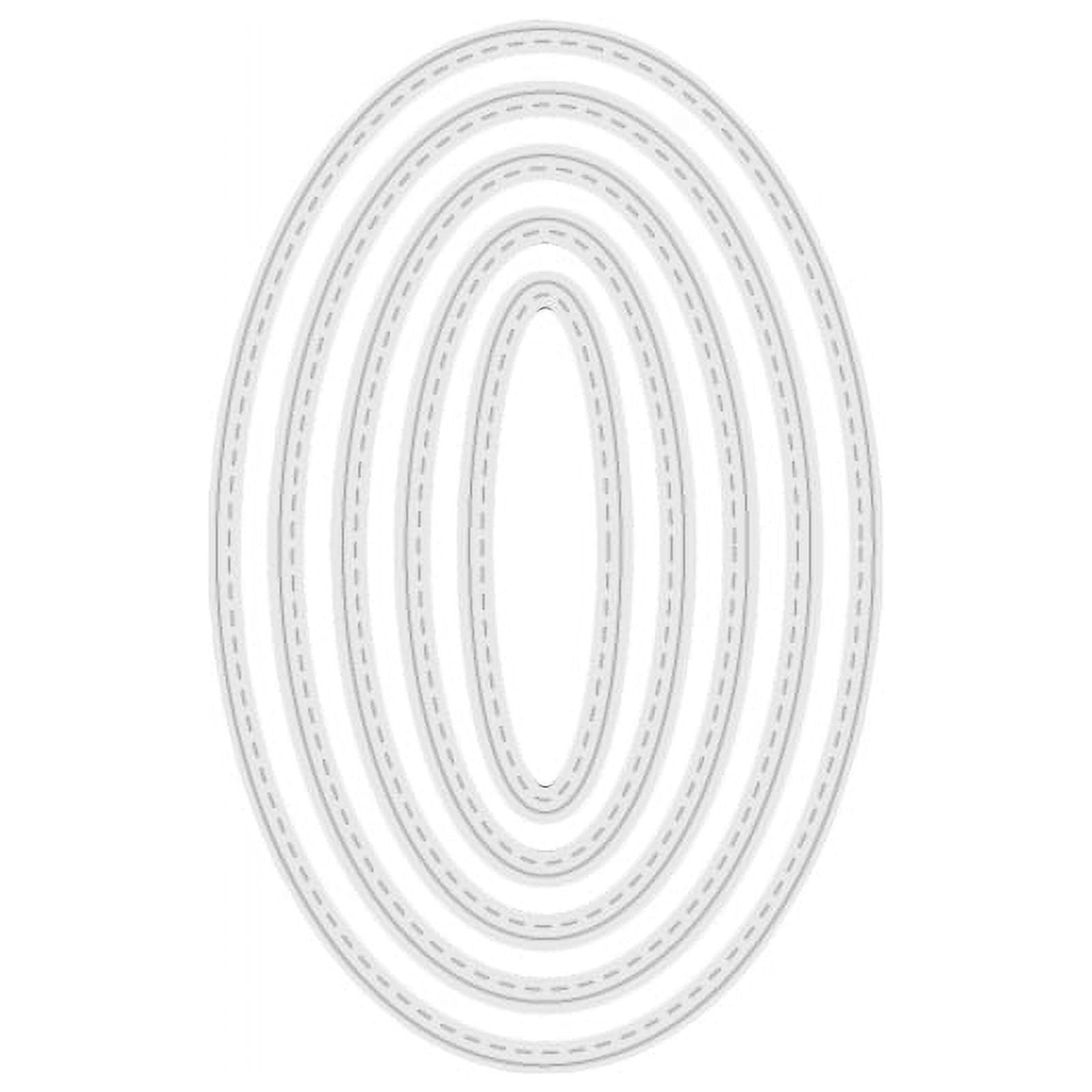 HYROOY Dte Oval Frames Metal Cutting Dies Nested Die Cuts Embossing ...