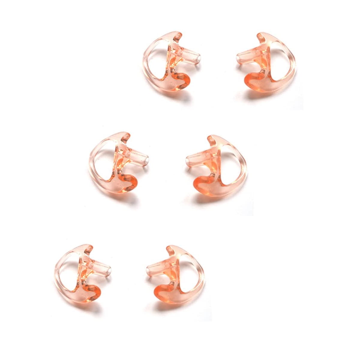 HYS Earbud Tips Replacement for Walkie Talkie Air Acoustic Earpiece ...