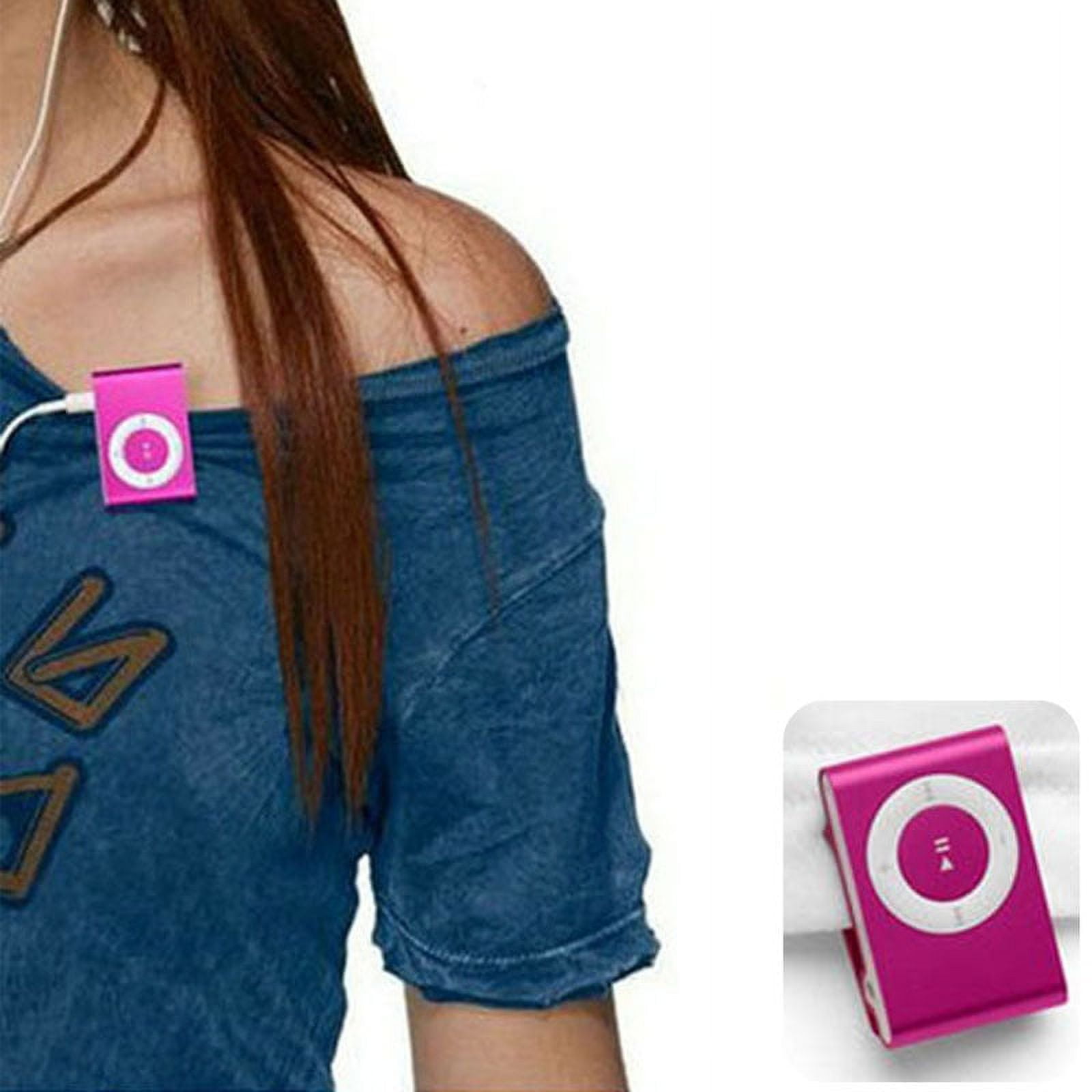 HYTDIEDIE Support TF Mini Clip Metal USB MP3 Music Media Player (Random ...