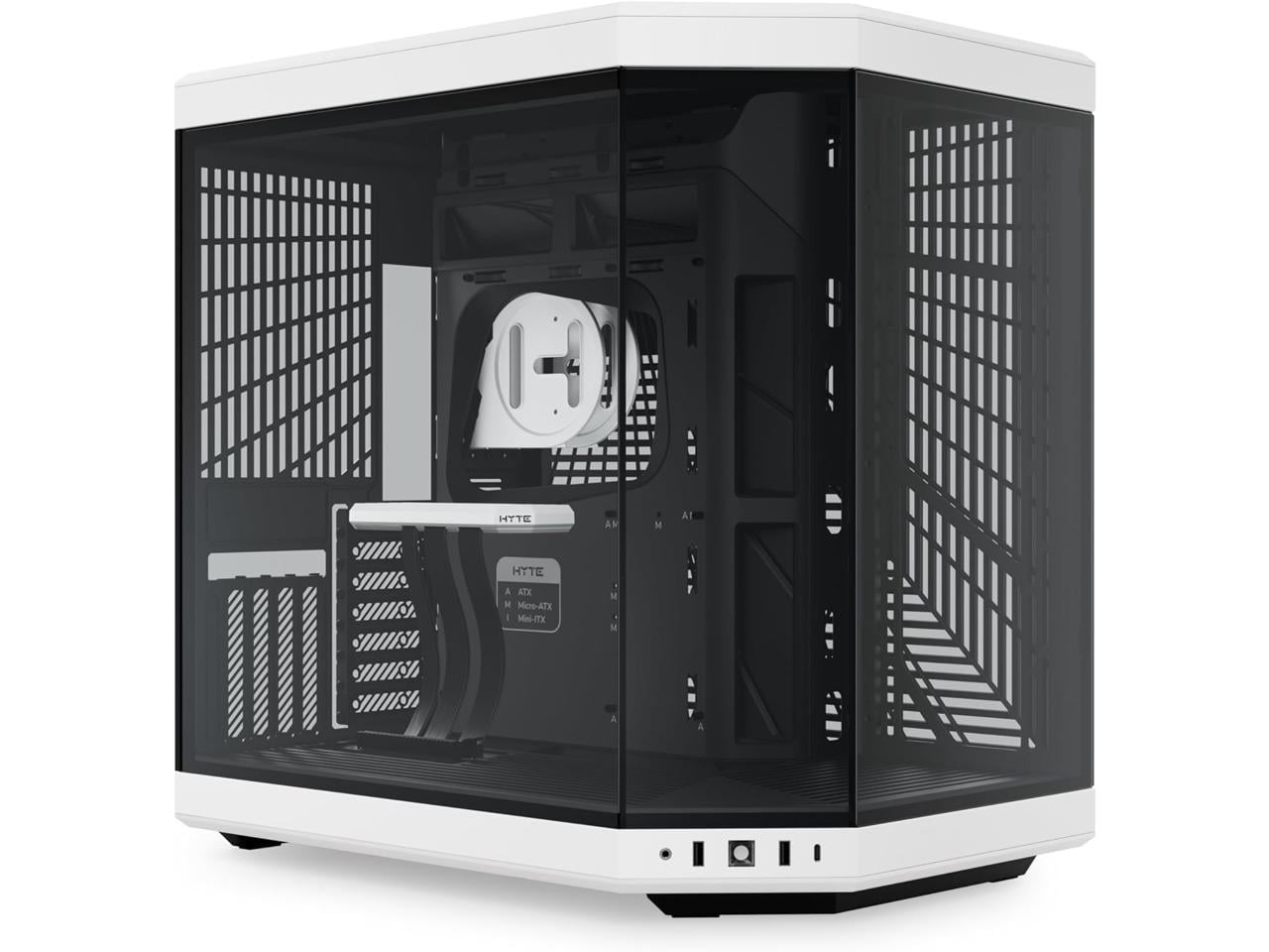 HYTE Dual Chamber ATX Mid-Tower Computer Case with Nepal | Ubuy