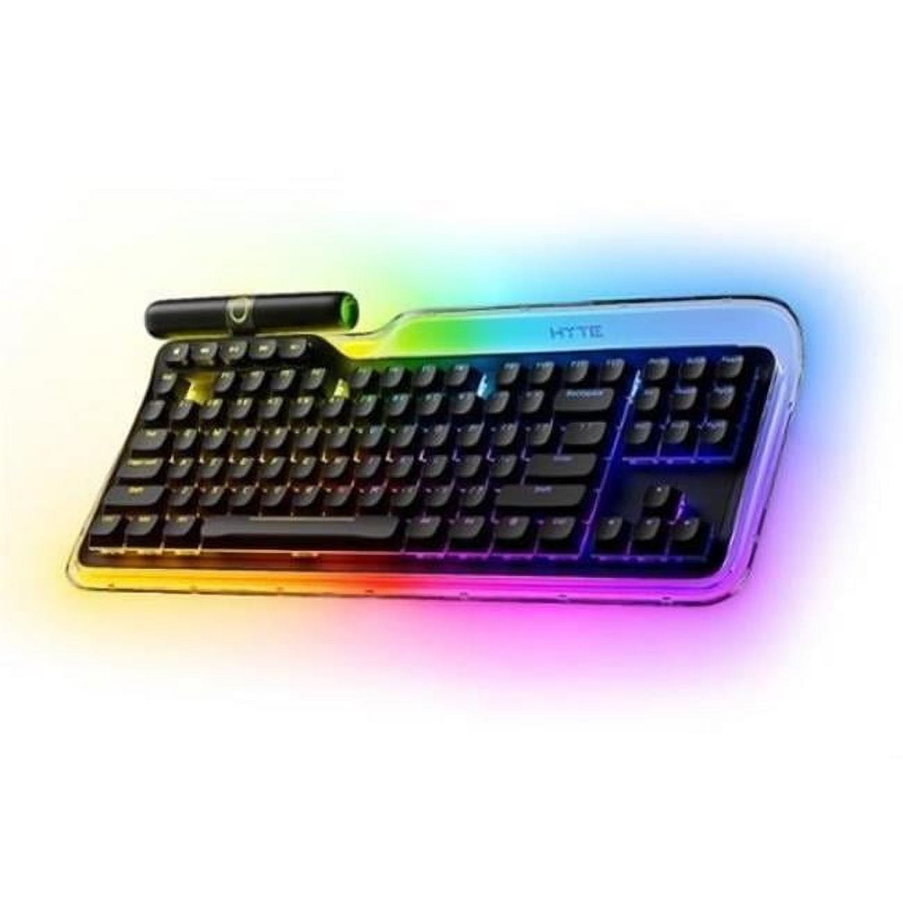 HYTE Keeb TKL - Tenkeyless Wired RGB Mechanical Keyboard - Crystal ...