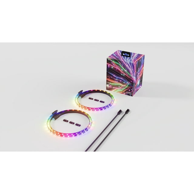 HYTE LS30 qRGB Light Strips - Digital Immersion Lighting - 1000mm (2 ...