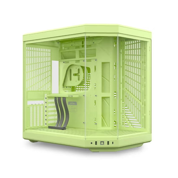HYTE Y70 Dual Chamber Modern Aesthetic Tempered Glass E-ATX Mid-Tower ...