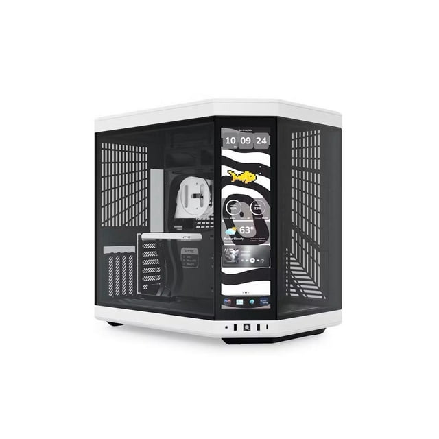 HYTE Y70 touch infinite Dual Chamber ATX Mid Tower Modern Aesthetic ...