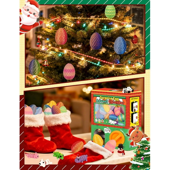 HYTHU-Christmas Advent Calendar 2025 Vending Machine, 24 Surprise 3D ...