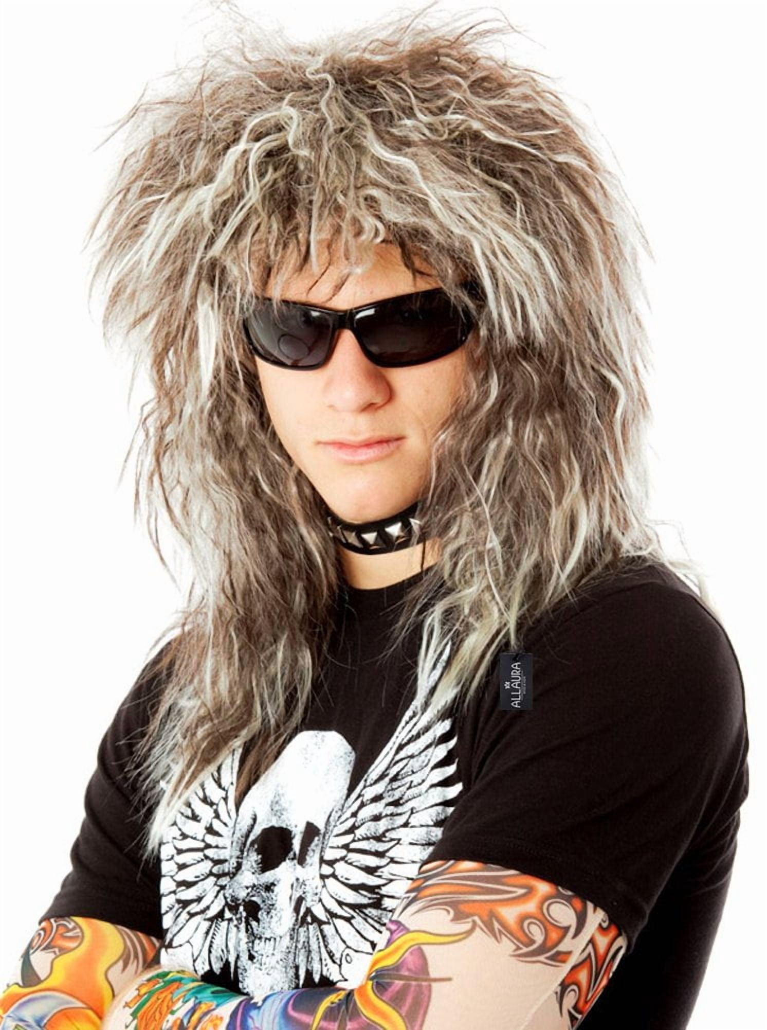 HYTHU-Compatible with Tina Turner Wig \u2013 80s Rock Diva Wig for ...