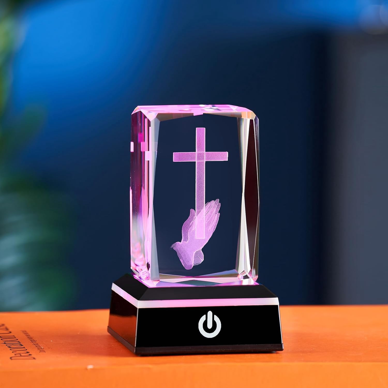 HYTHU-Crystal Cross for Pastor mom dad Girlfriend, Wife - Valentine's ...