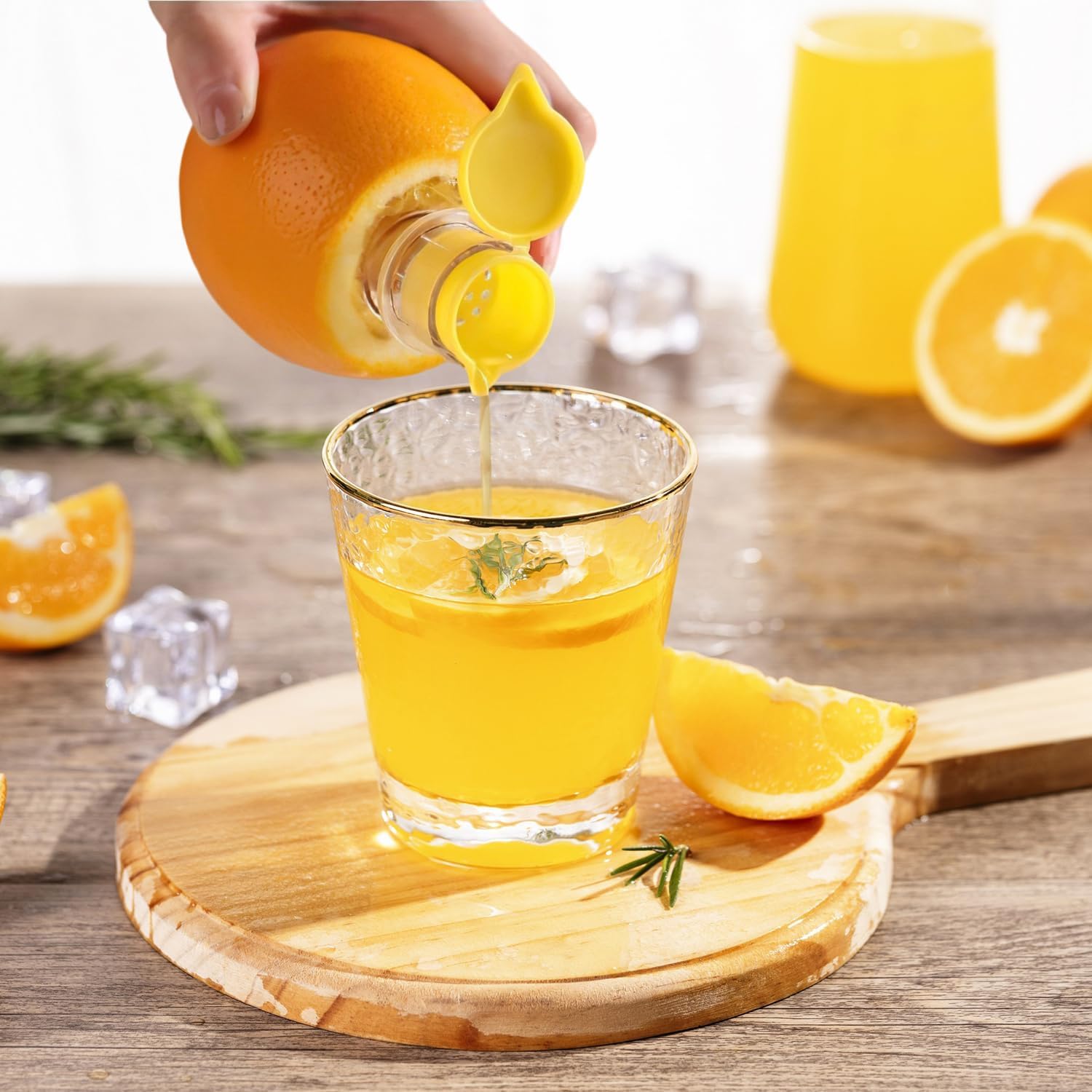 HYTHU-Lemon Mini Squeezer, Screw Top Lemon squeezer 2025 New Juicer ...