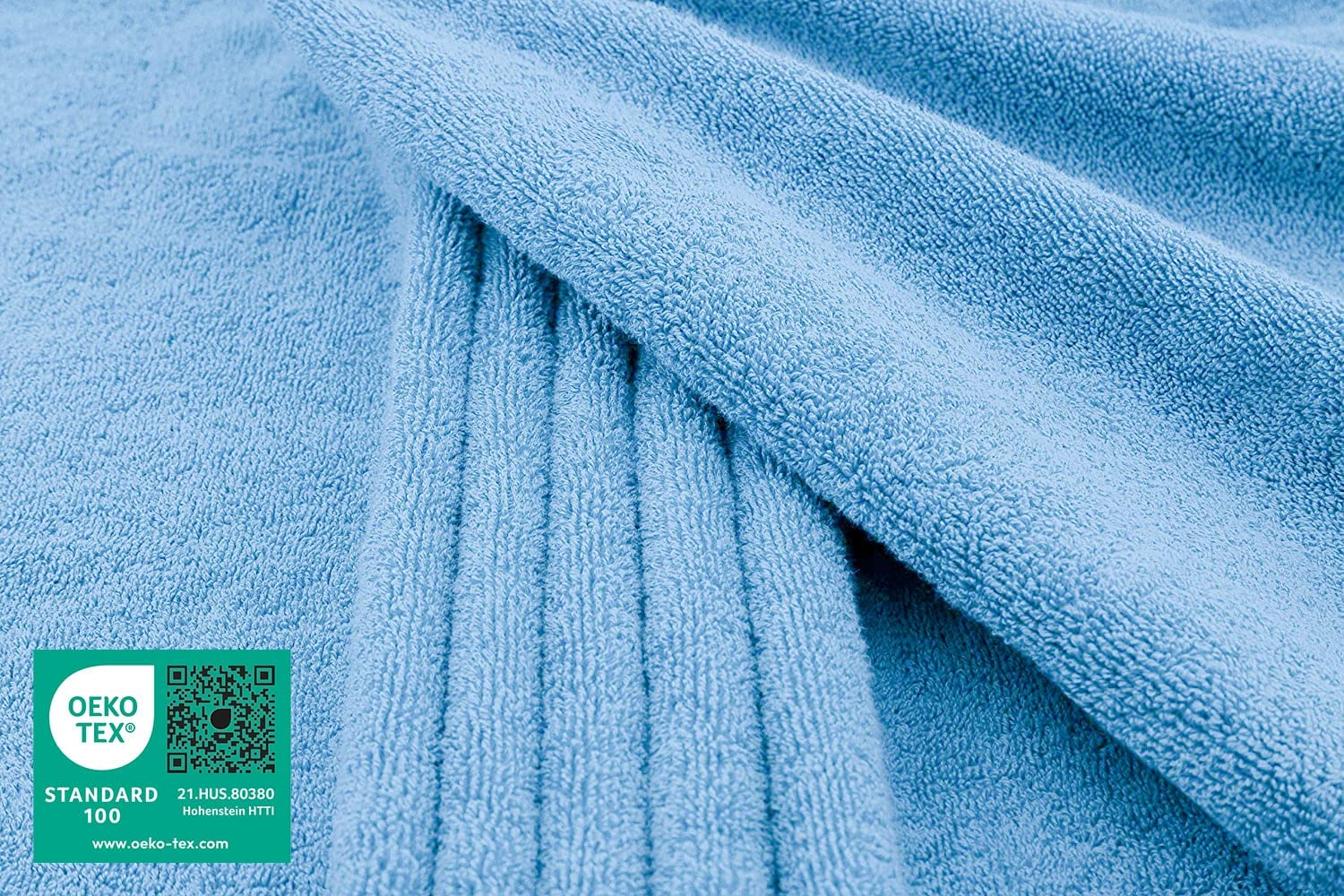 HYTHU-Oversized Bath Sheet 40x80 Extra Large for Bathroom, 600 GSM 100% ...