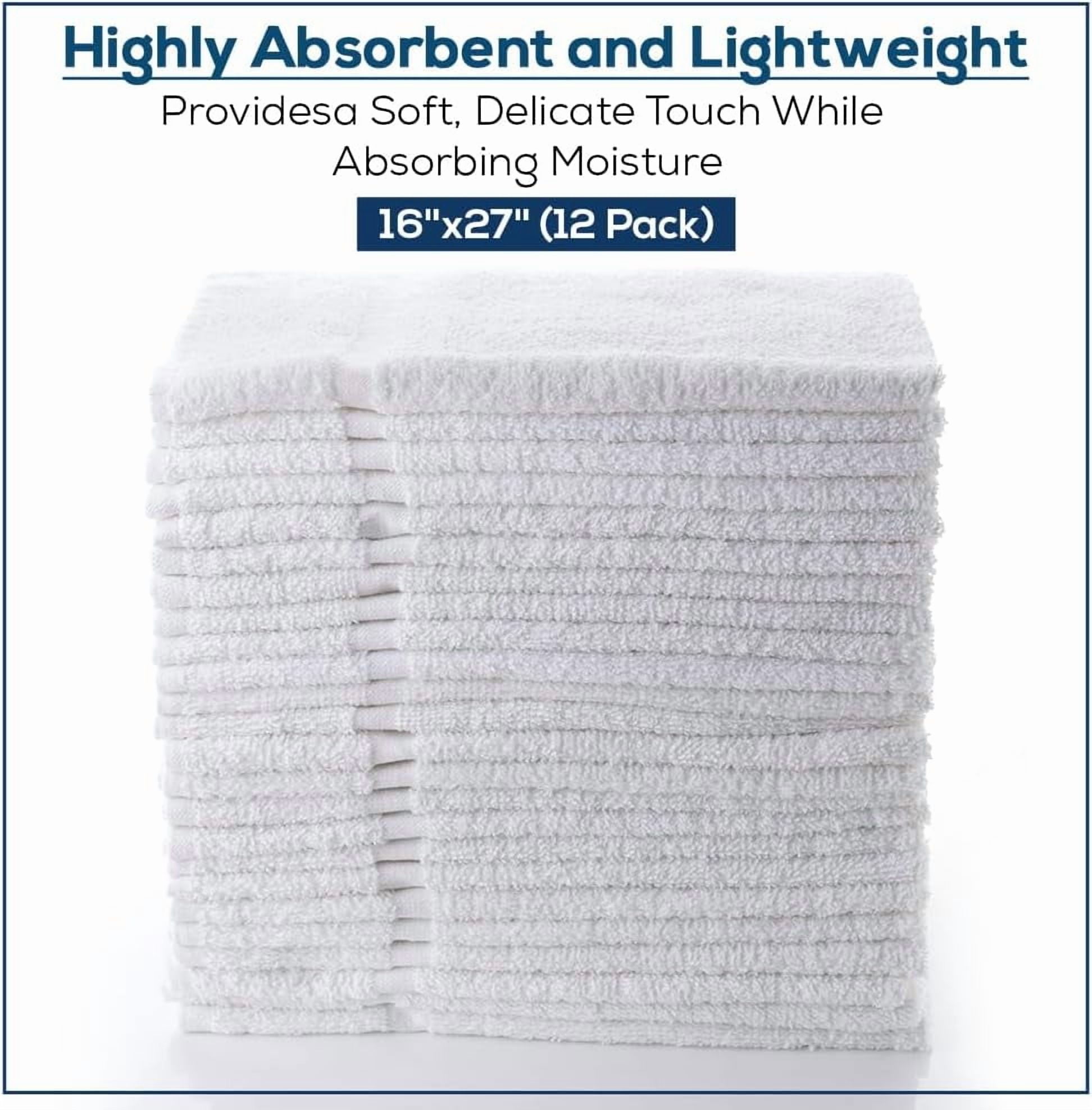 HYTHU-Simpli-Magic 79251 White Hand Towels, 16"x27", 12 Pack - Walmart.com