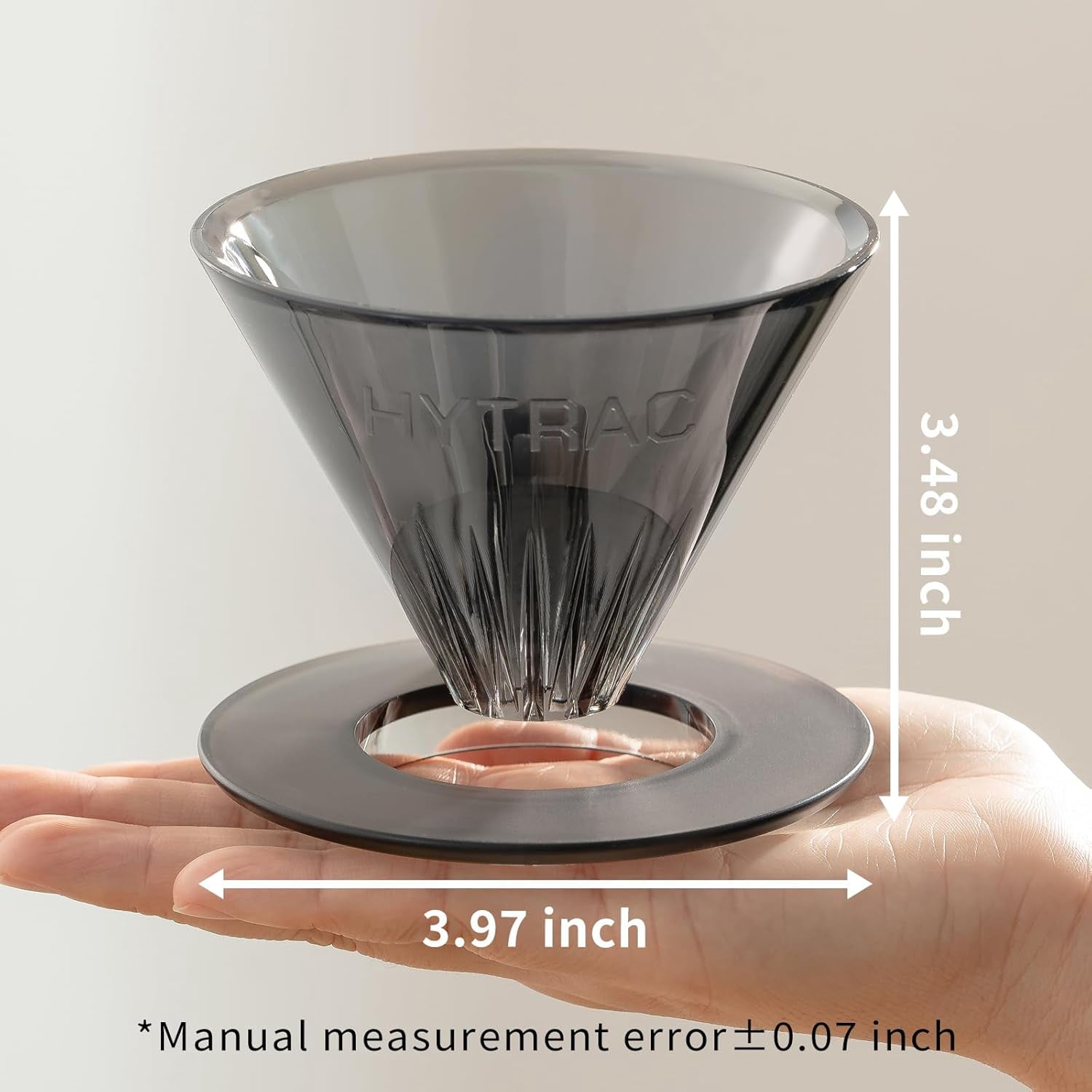 HYTRAC Hand Drip Brewer - Black - Walmart.com