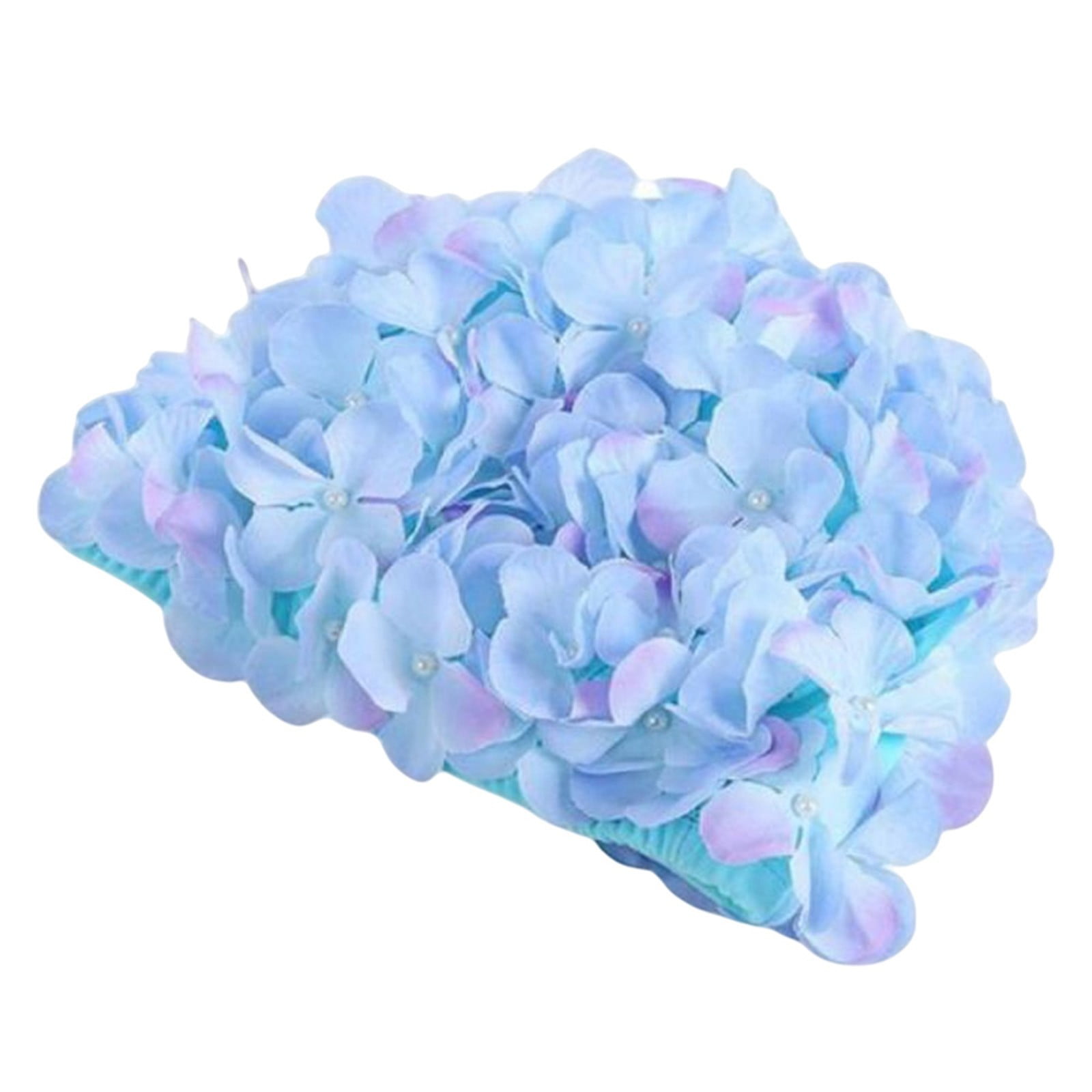 HYUERMEN Clearance Swim Cap Women Kids Retro Floral 3D Petal Swimming ...