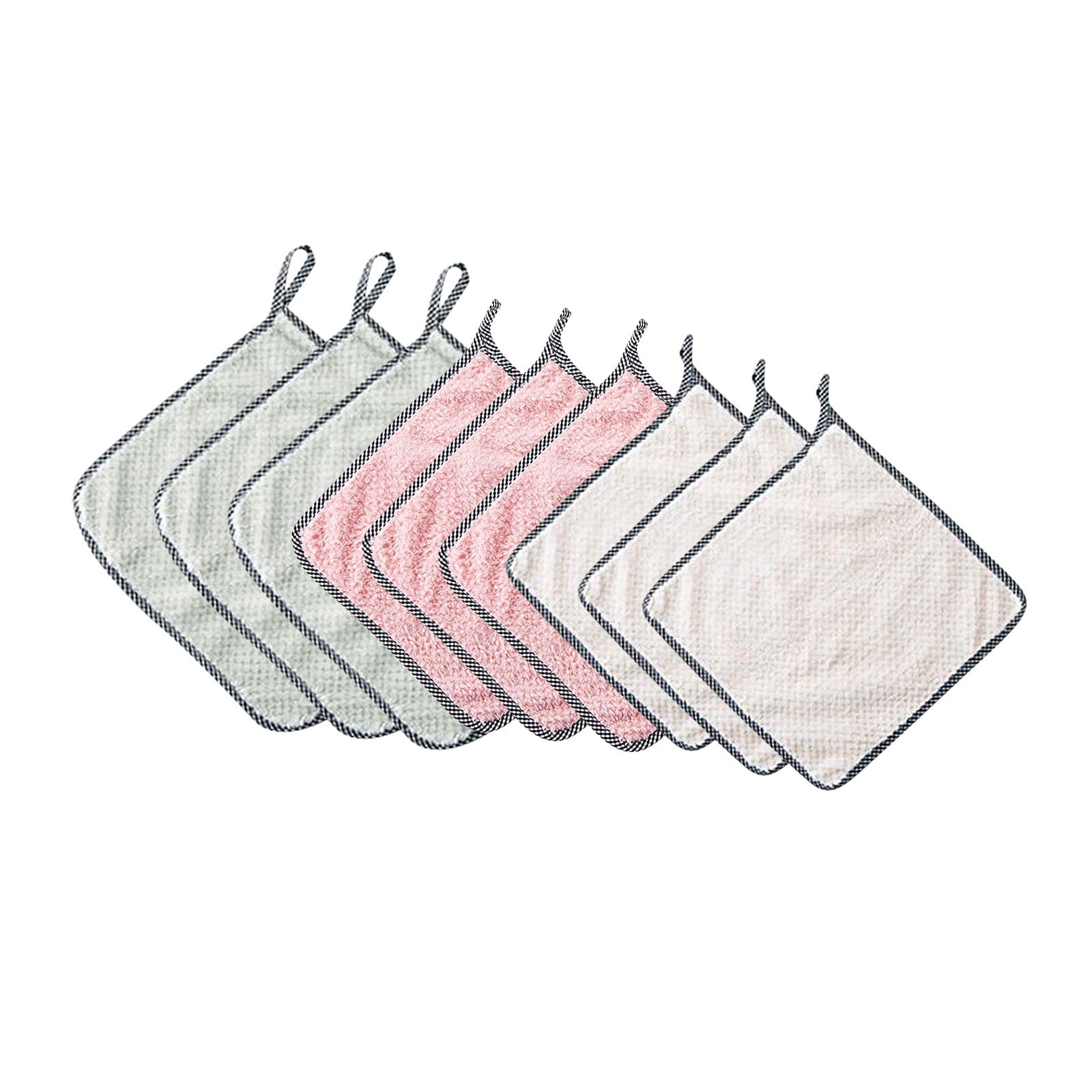 HYUERMEN Dish Rags Clearance Steel Scrubber Non-Scratch Wire Dishcloths ...