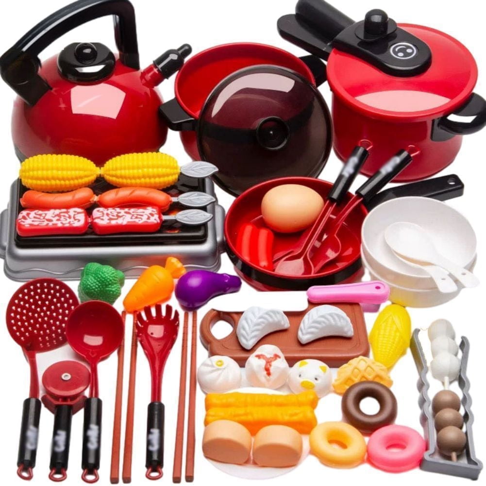 HYY Baby Kitchen Pretend Playset Toys Kids Simulate Cooking Toys ...