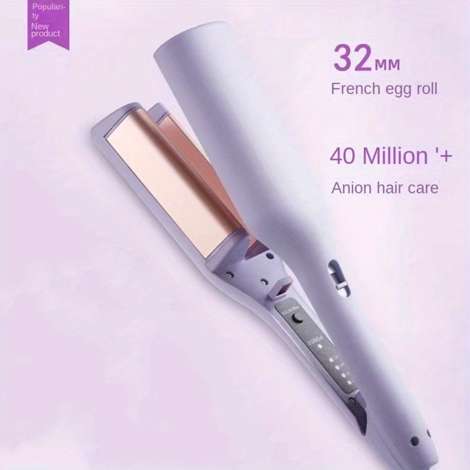 HYYANGUWENTI 32mm French Splint Anion Roll Wave Wool Generator - High ...