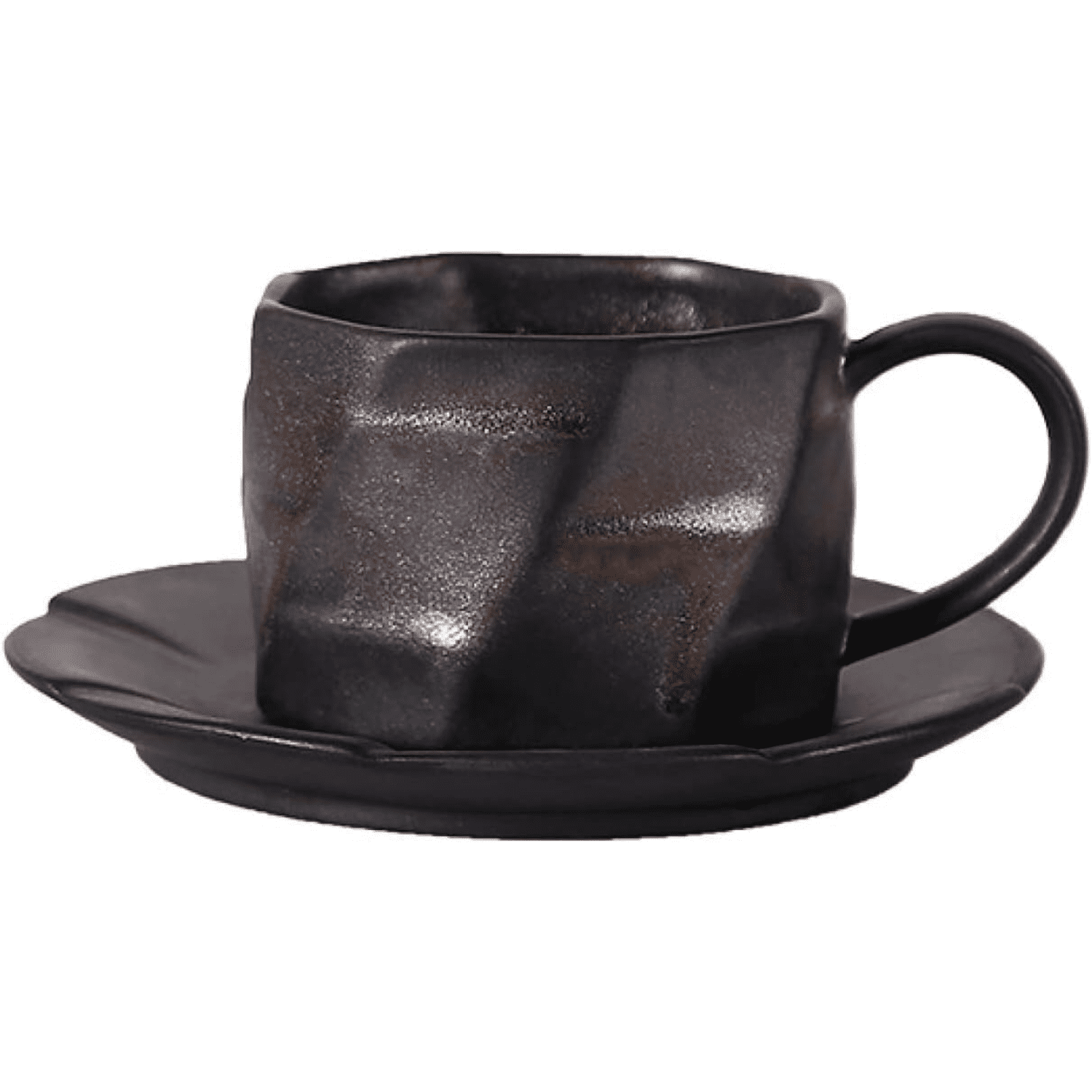 HYYGWHTY Perfect White Rose Van Gogh Pottery Tea and Coffee Cup Set ...
