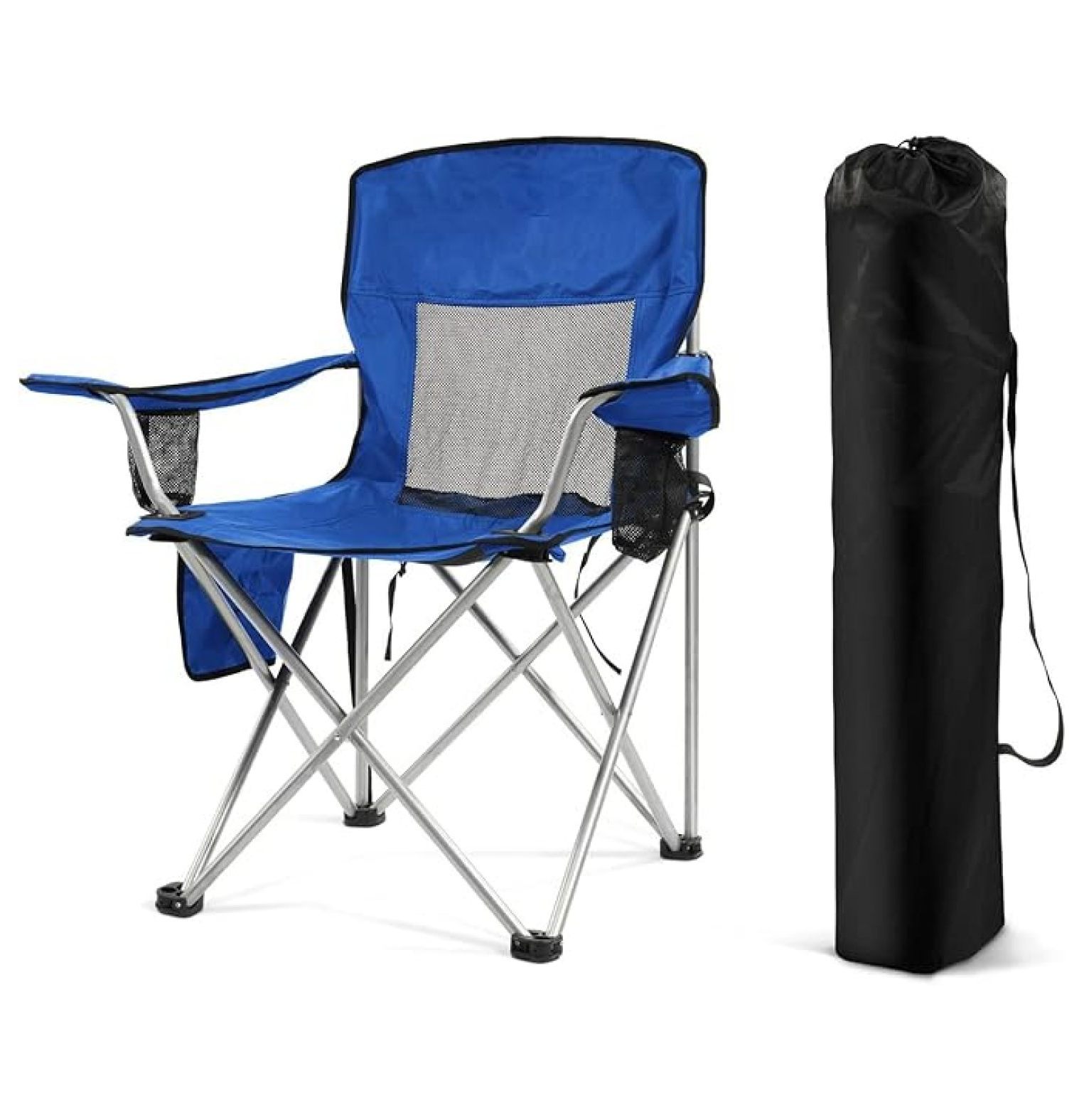 HYYOP Outdoor Foldable Camping Chair, with Sturdy Material and 300lbs ...