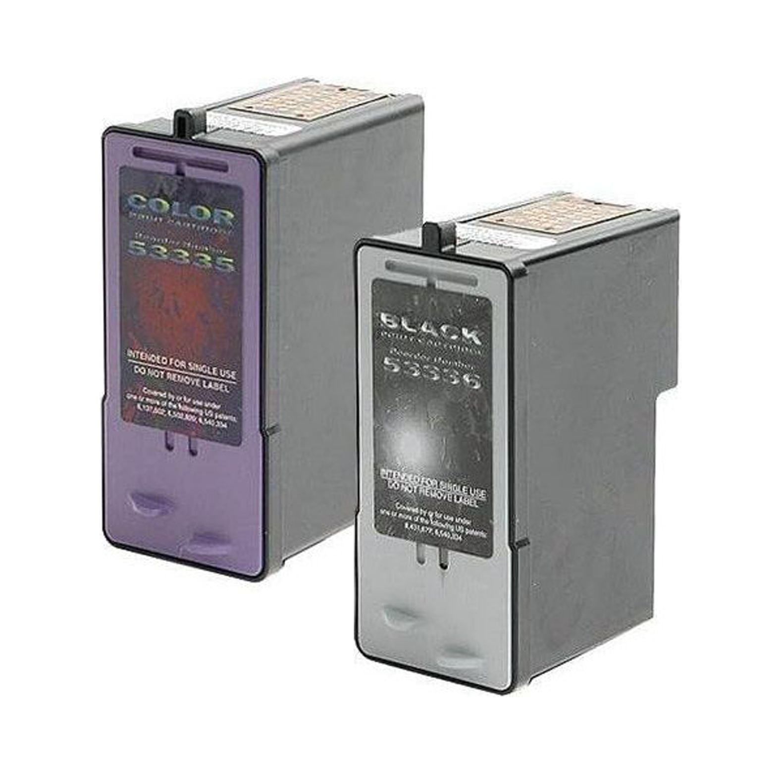 HYYYYH 53335/53336 (Black+Color) Genuine jet/ Cartridges Combo (One ...