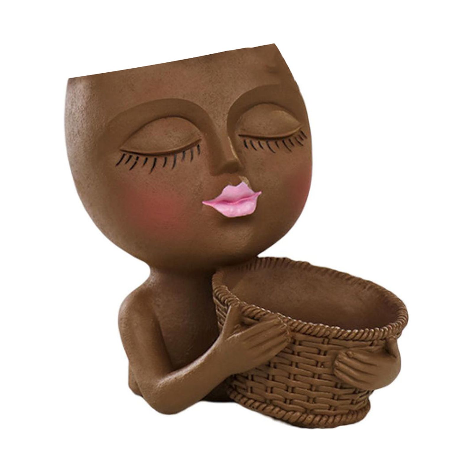 HYmarket 2-Position Drainage Hole Flower Pot - Non-slip Bottom, Sturdy ...