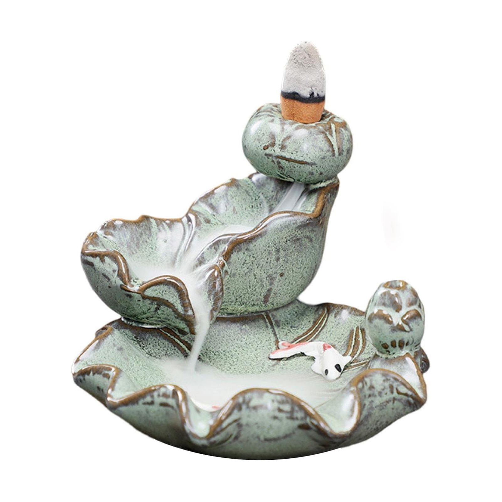 HYmarket Relaxing Backflow Incense Burner - Healing Calm Emotion ...