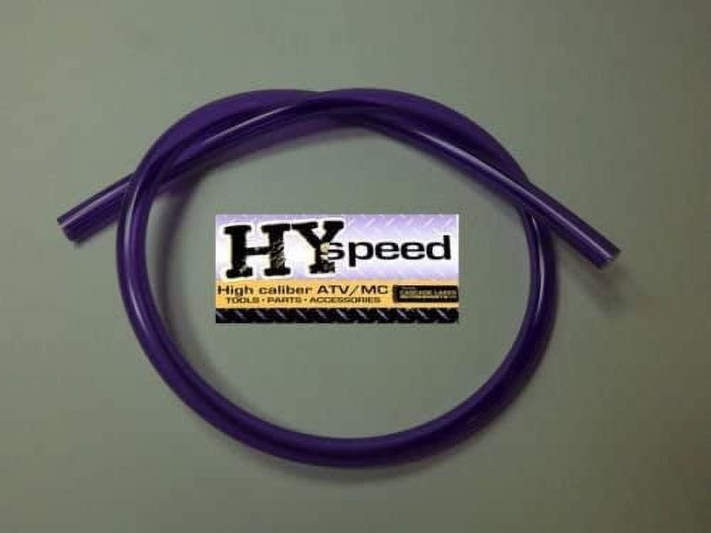 HYspeed PVC Fuel Gas Line 5/16" ID X 7/16" OD 3' Purple Motorcycle ATV ...