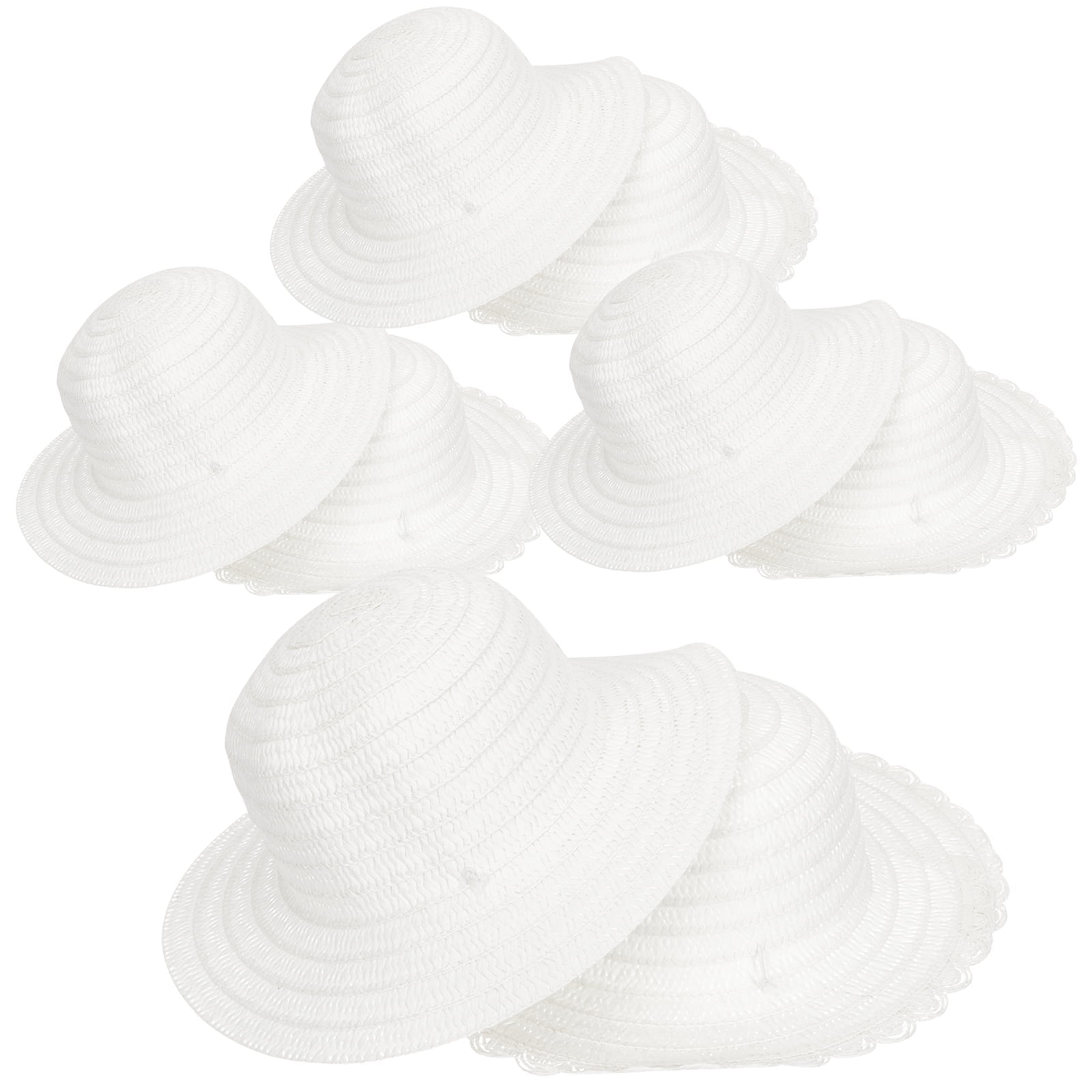 HYwys 6Pcs Kids Painting Pulp Making Hat Funny Dancing Party Graffiti ...