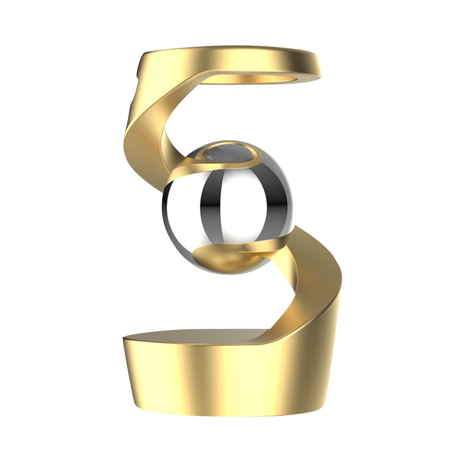 HYwys Gravity Defying Kinetic Desk Toy, Desktop Suspended Gyroscope ...