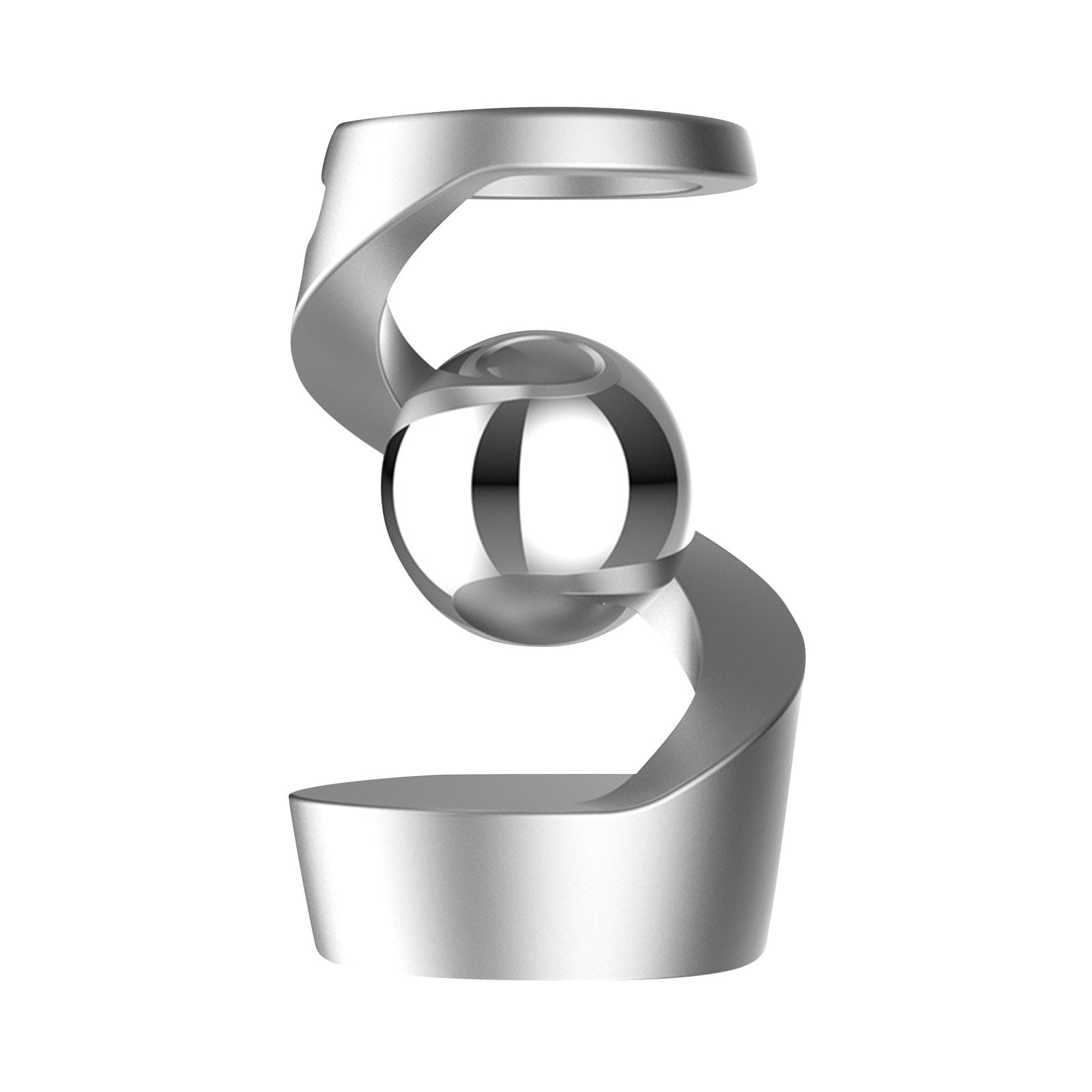 HYwys Gravity Defying Kinetic Desk Toy, Desktop Suspended Gyroscope ...