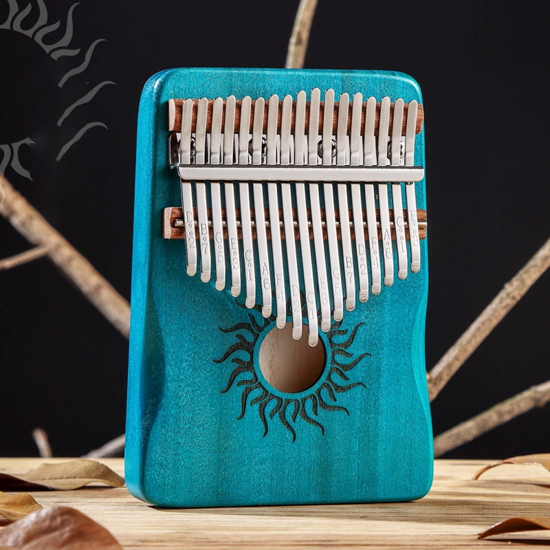 HYwys Kalimba 21 Keys Wood Maple 17 Keys Hollow Kalimba for Kids gift ...