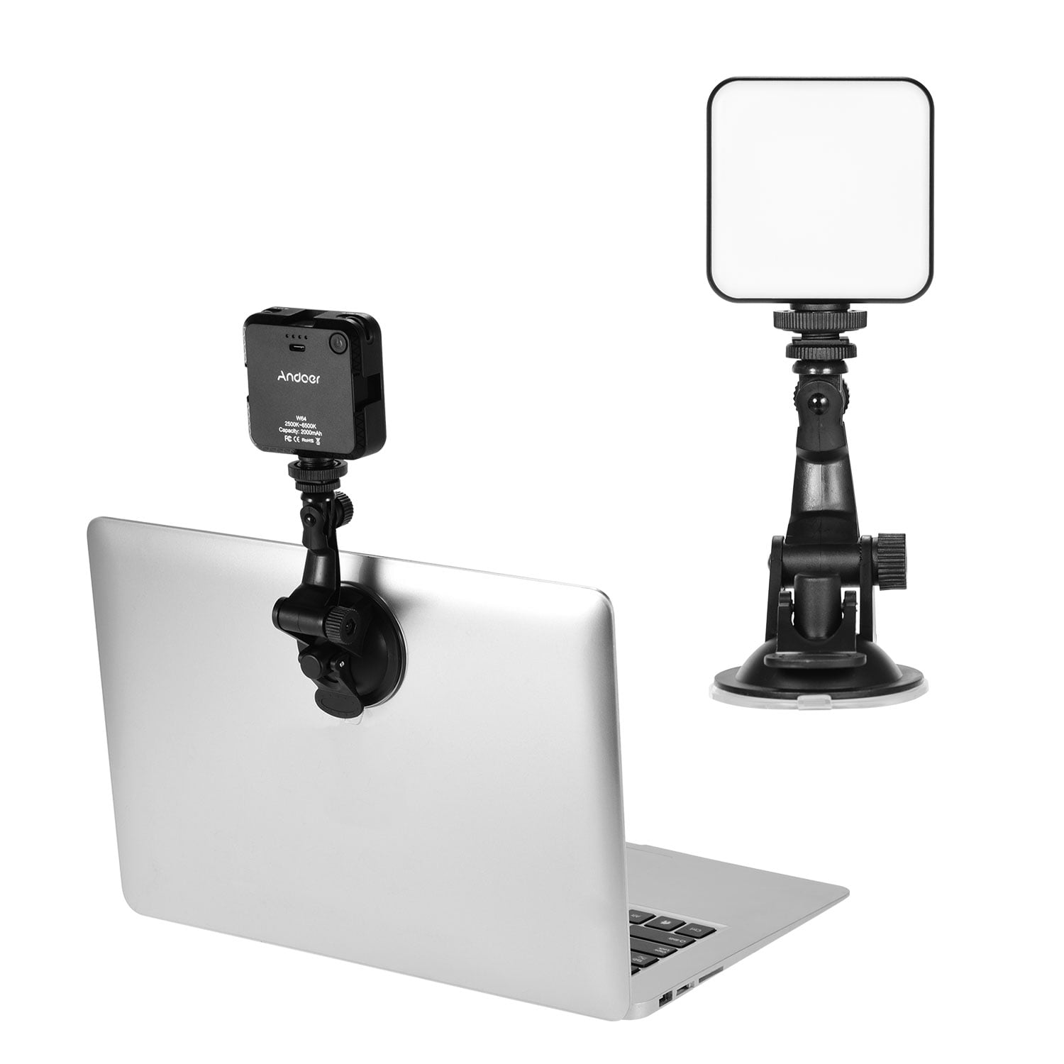 HYwys Photography Lamp,Video Conference Kit 6W Bi-Color LED Laptop Live ...