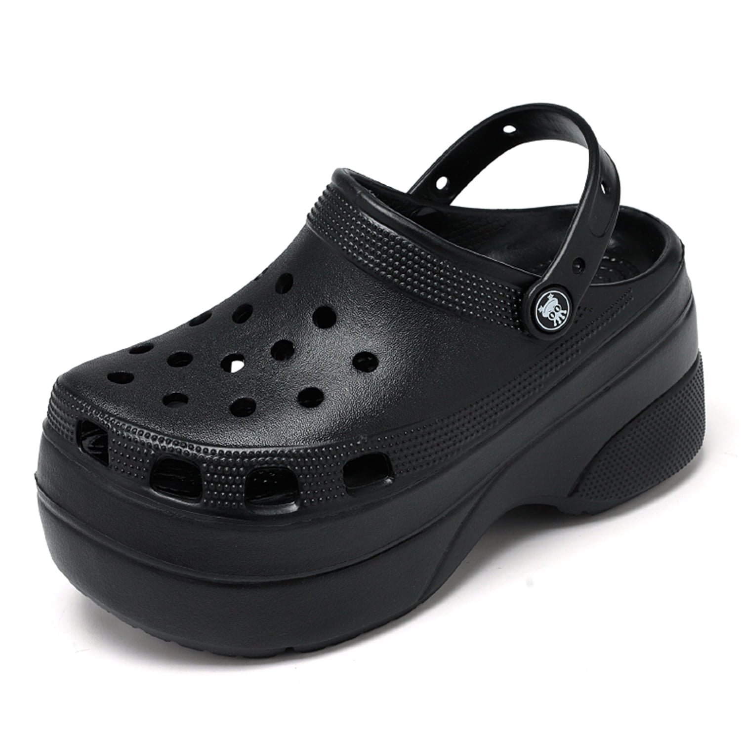 HYwys Platform Garden Clogs for Women Height Heels Mules 4 inches ...