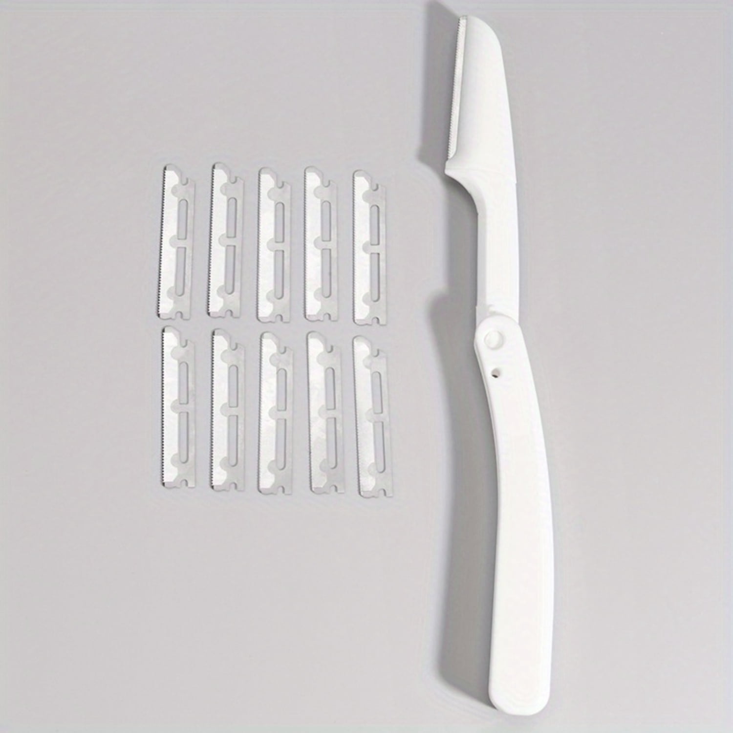 HYwys Precision Womens Facial Razor Set Dermaplane Exfoliator Peach ...