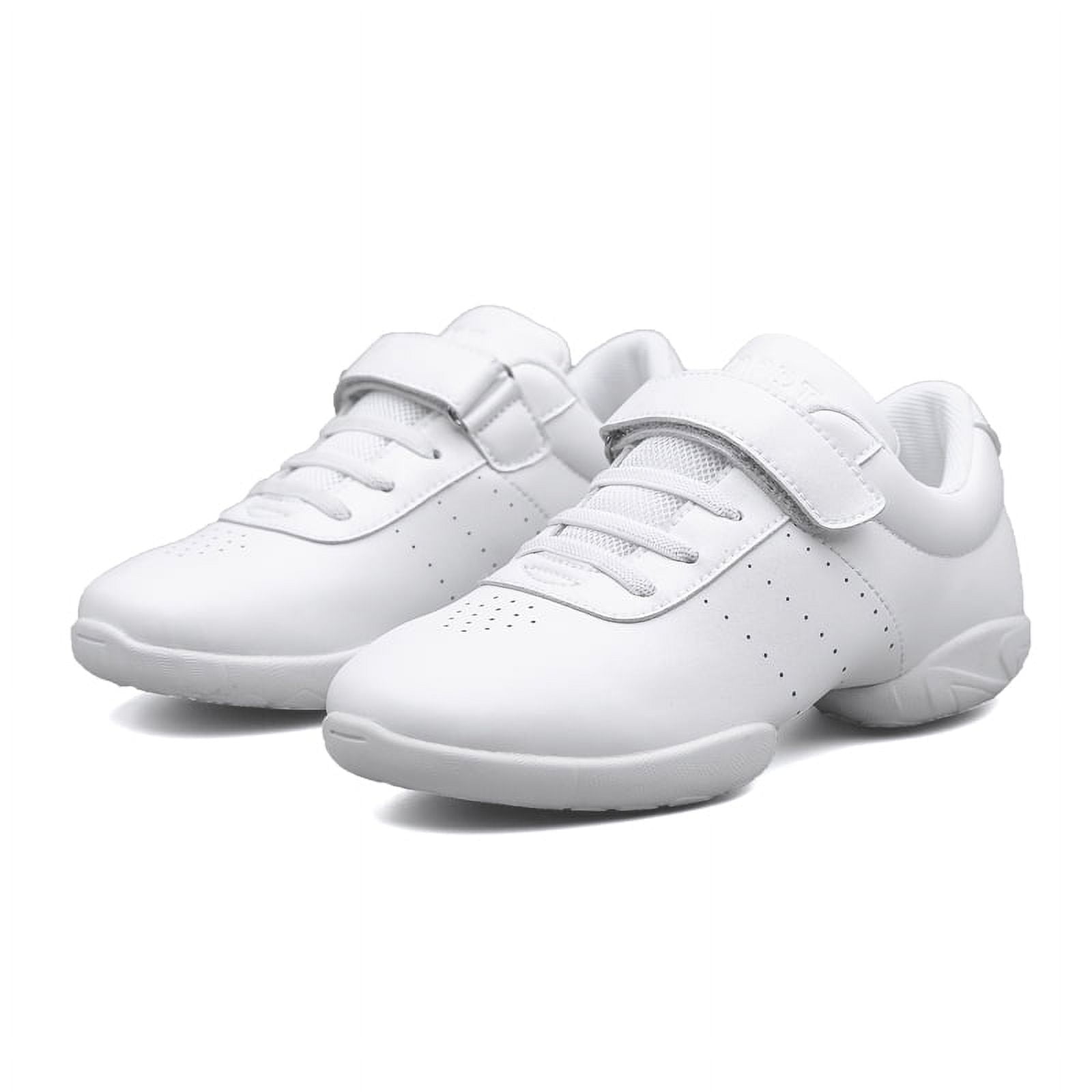 HYwys White Cheer Shoes for Girls Cheer Shoes Girls Cheerleading Shoes Gymnastics Shoes Dance ...