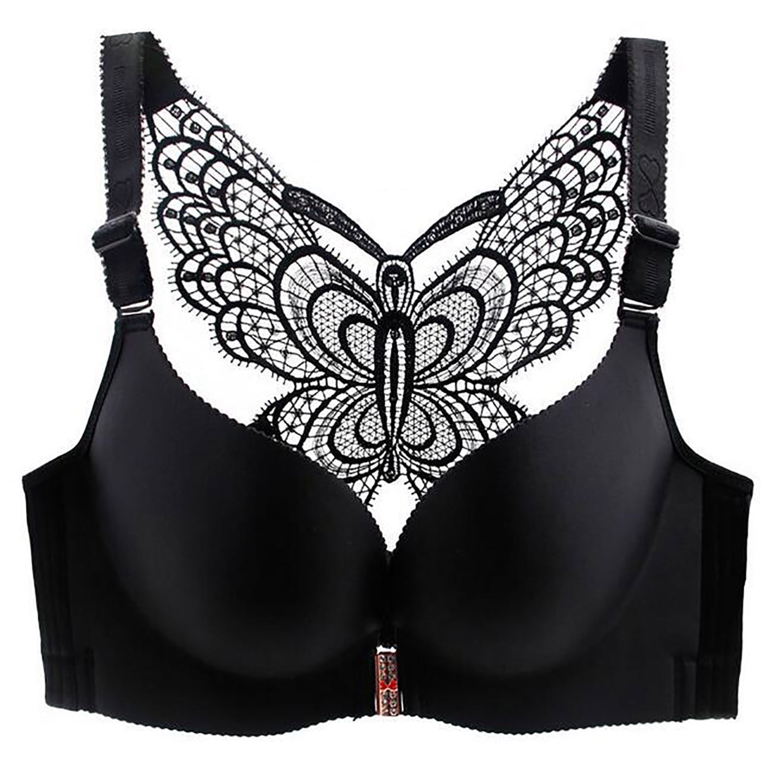 HYwys Women s Full Figure Beauty Back Smoothing Bra Clearance Women s ...