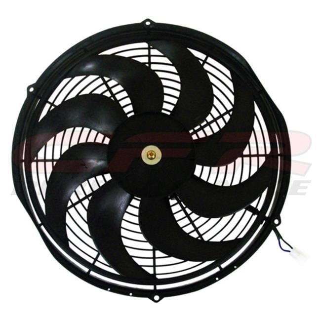 HZ-1002C-CU 12 in. High Performance Electric Silver Radiator Cooling ...