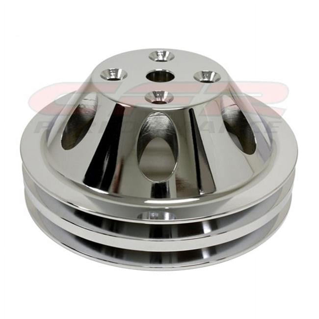 HZ-9482-POL Aluminum Chevy Small Block Water Pump Pulley - 1 Groove ...