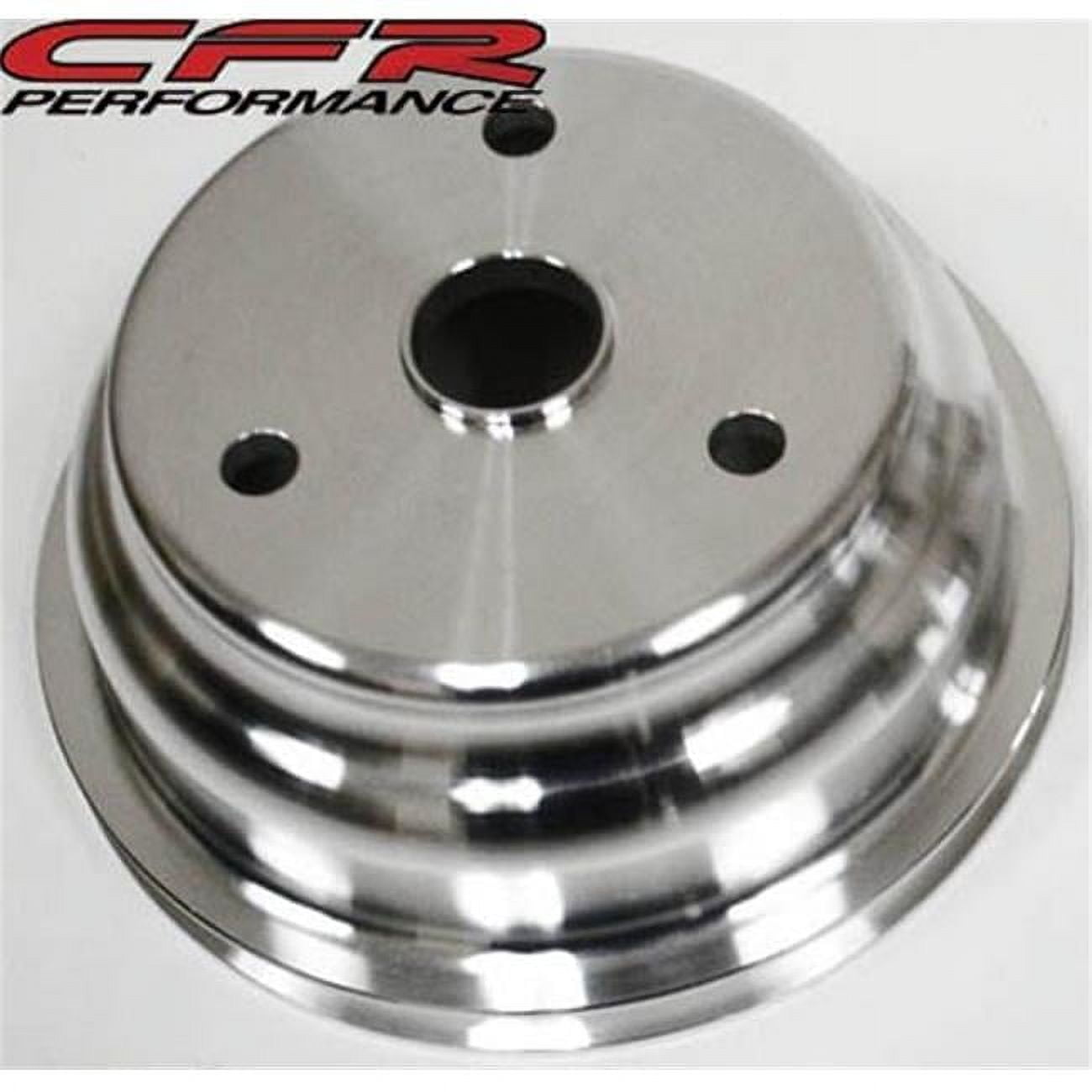 HZ-9483-POL Chevy Small Block Polished Aluminum Water Pump Pulley - 2 ...